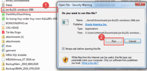 Chi tiết hướng dẫn cài đặt java chữ ký số MỚI NHẤT