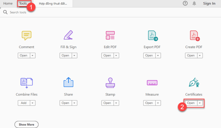 Cách ký số Offline trên XML, PDF, Word, Excel không cần internet